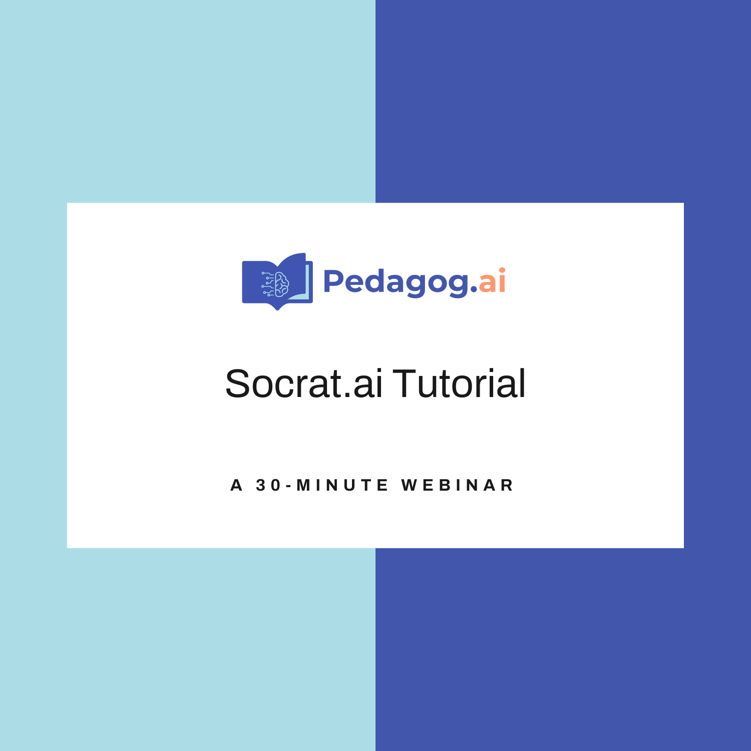 Socrat.ai Tutorial - PedagogyFutures